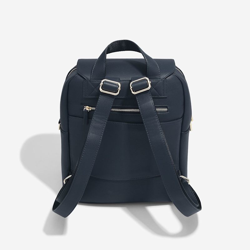Stackers Backpack - Pebble Navy Blue | Stackers | Wolf & Badger