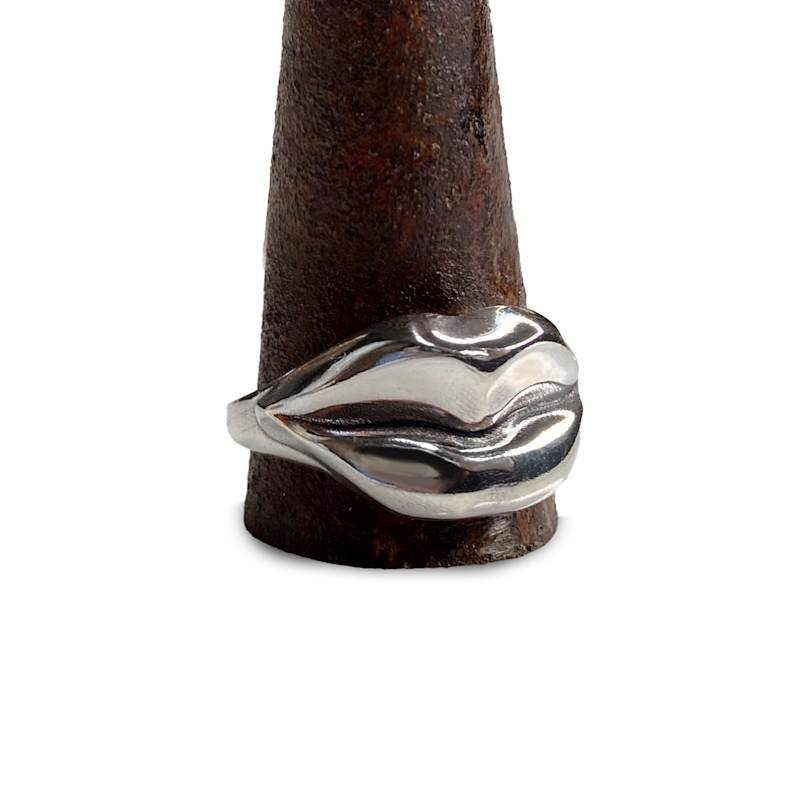 The Dali Lips Ring - Sterling Silver - Womens Waterproof | Perry ...