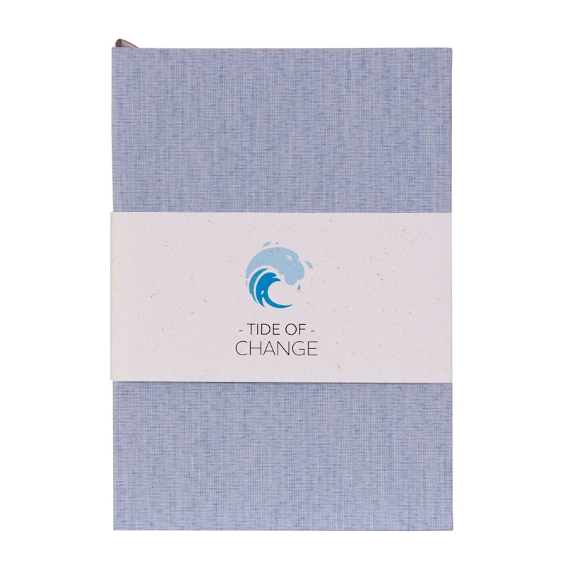 The Tide Of Change Notebook - Azure | The Stamford Notebook Company ...