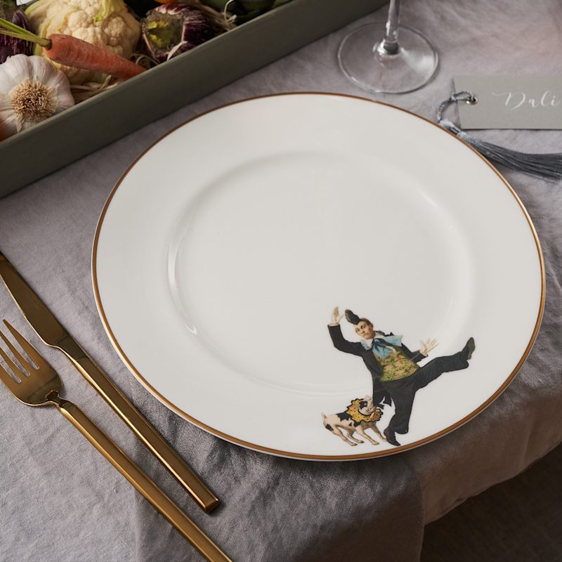 Alphonso Bone China Dinner Plate | Melody Rose London | Wolf & Badger
