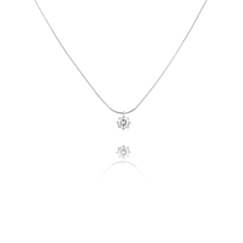 Topaz Sterling Silver Necklace - Leo | Arctic Fox & Co. | Wolf & Badger