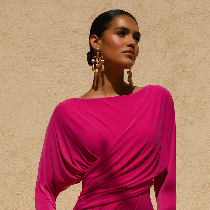 Valentina Gold Plated Chandelier Earrings | Meraki by Rashmi Bajaj ...