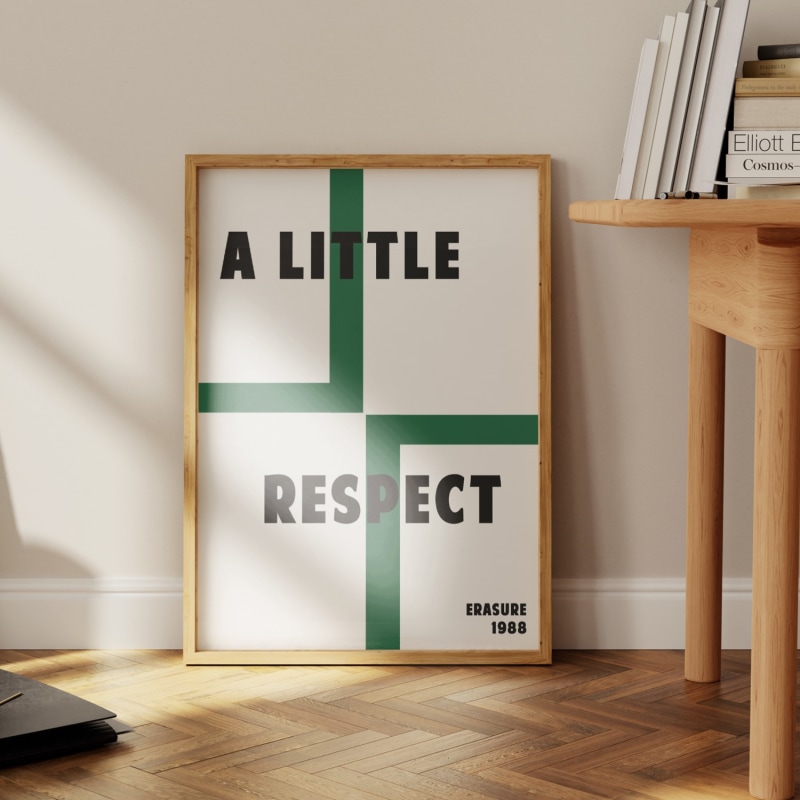 A Little Respect Music 70S GicléE Retro Art Print A3 | Fanclub | Wolf ...