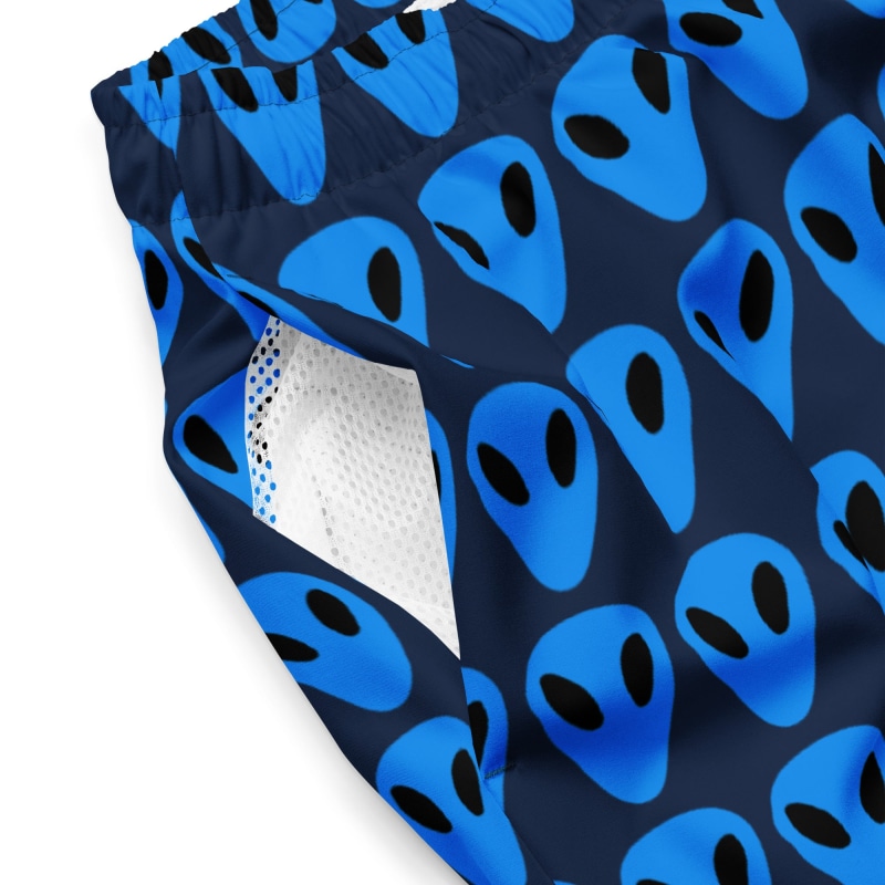 Blue Alien Men's Swim Trunks | Formula S7 | Wolf & Badger