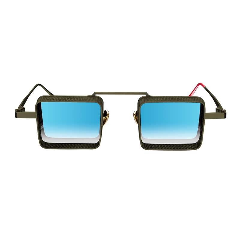 The Leib - Unisex - Blue Gradient Lenses | Vysen Eyewear | Wolf & Badger