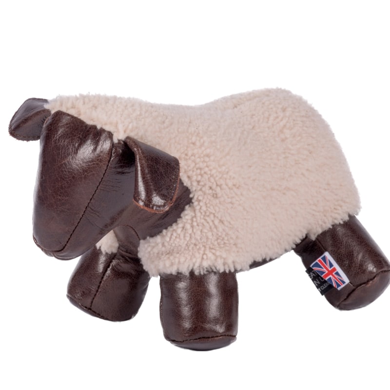 Owen Barry Sheepskin Sheep Doorstop Merino Curly Ivory | Owen Barry ...
