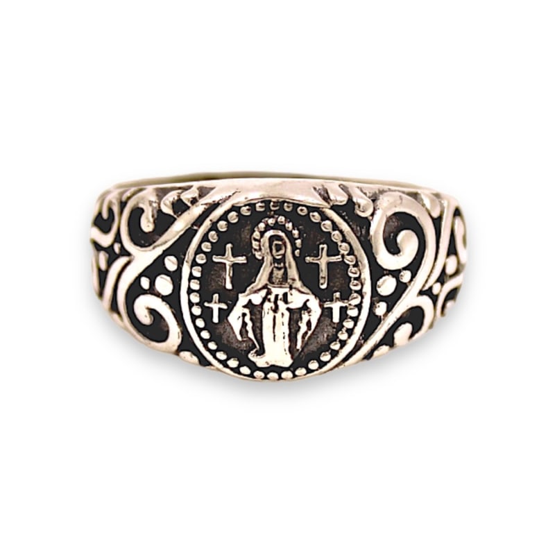 Byzantine Silver Signet Ring | 1610Istanbul | Wolf & Badger