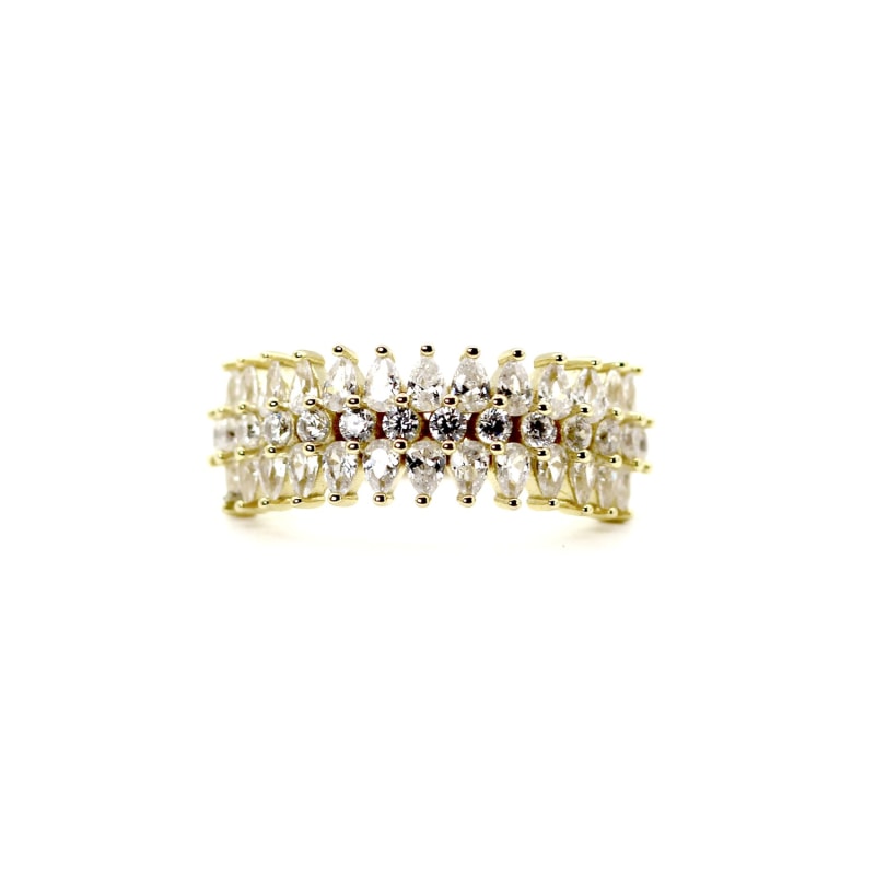 Centipede Gold Yellow Gold Ring | VicStoneNYC Fine Jewelry | Wolf & Badger