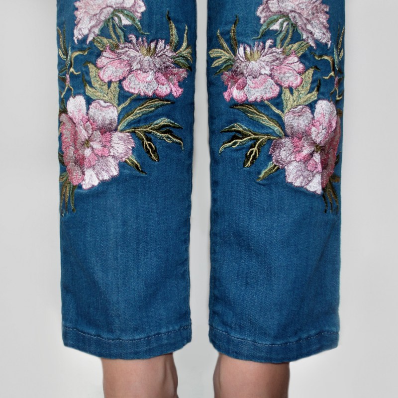 Pink Flower Boyfriend | My Pair of Jeans | Wolf & Badger Pink Flower Boyfriend | My Pair of Jeans | Wolf & Badger