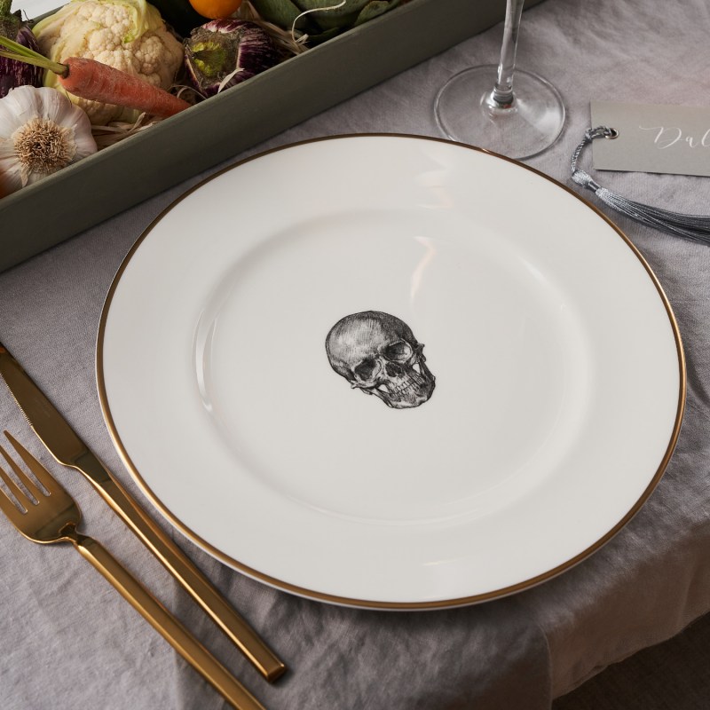 Rock And Roll Set Of 4 Dinner Plates | Melody Rose London | Wolf & Badger