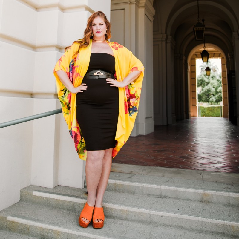 Dolman Sleeve Cocoon Coloratura Cape In Jennifer | byVINNIK | Wolf & Badger