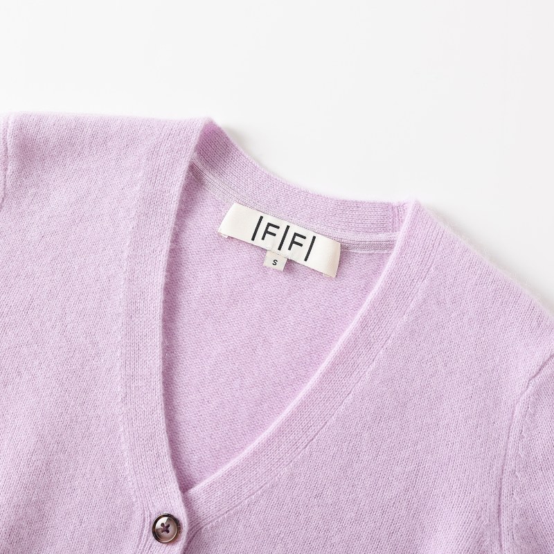 Ena Cashmere Cardigan | Fully Fashioning | Wolf & Badger