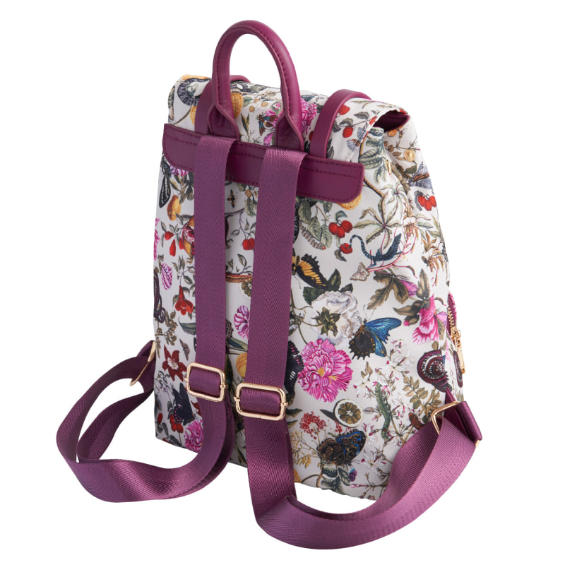 Fable England X Natural History Museum Floral Engravings Small Plum ...