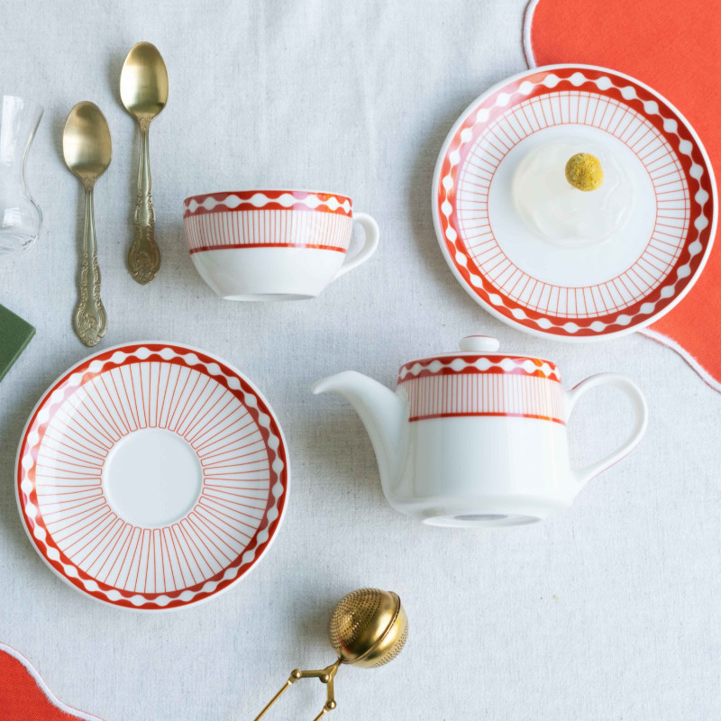 Fern&Co. X Melez Afternoon Tea Collection Terracotta Tea Pot | Fern&Co ...