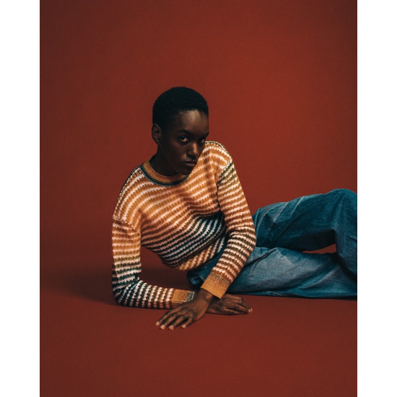 Fully Fashioning | Flavia Amber Ombre Sweater | Fully Fashioning | Wolf ...