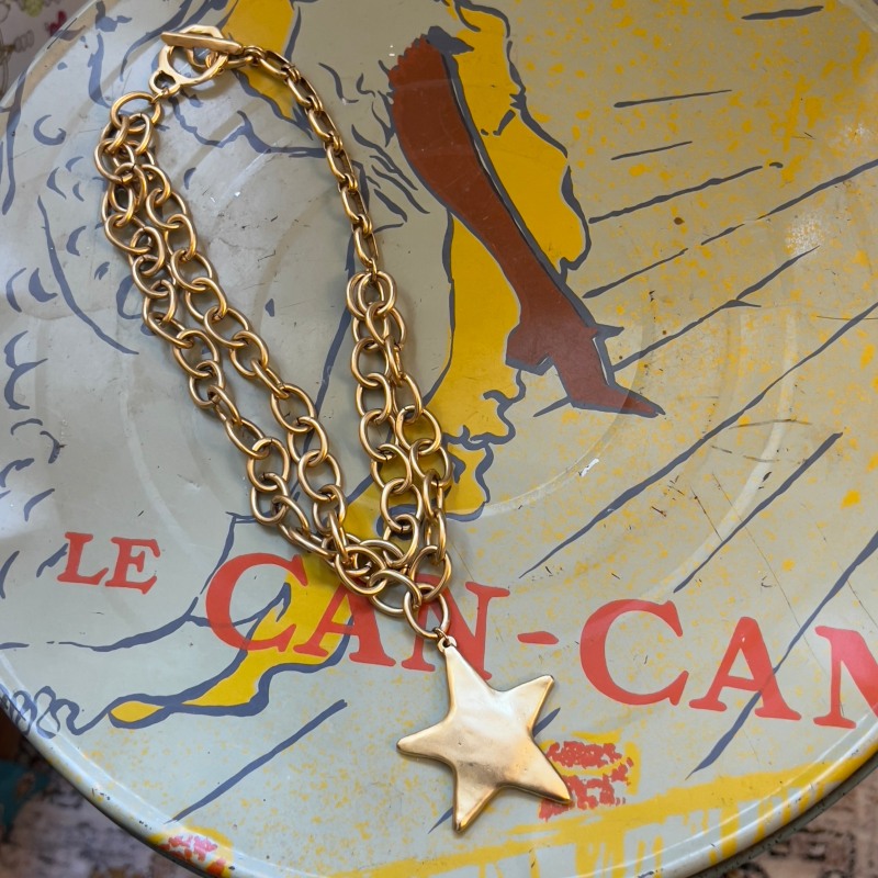 Gia Gold Star Necklace | sccollection | Wolf & Badger Gia Gold Star Necklace | sccollection | Wolf & Badger