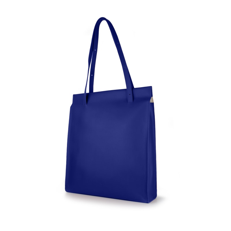 Handmade Adjustable Tote Bag - Cobalt Blue | godi. | Wolf & Badger
