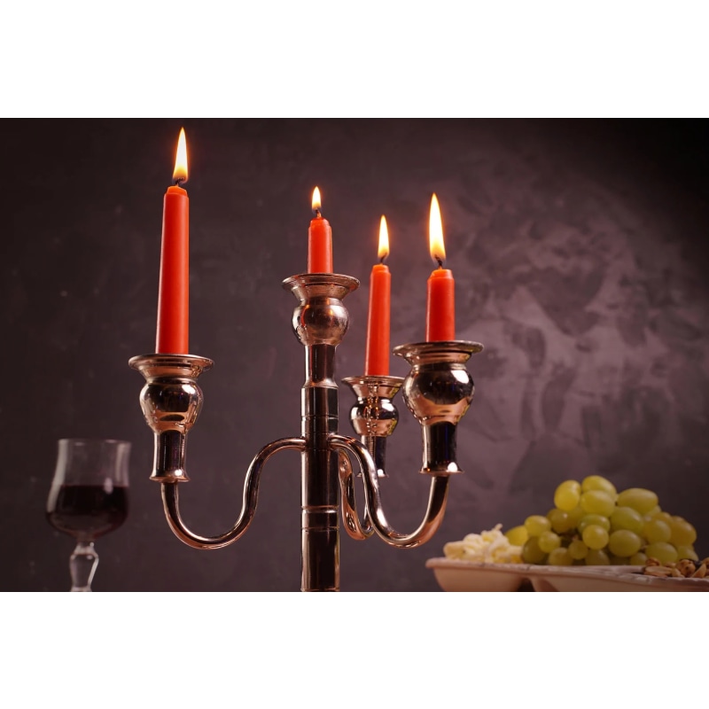 Handmade Copper Candelabra - Vintage Copper Candlestick Holder For ...
