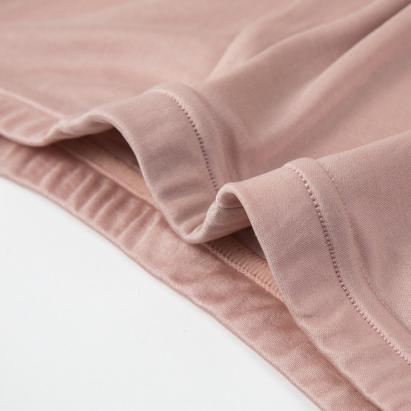 Knitted Silk Men Trunks | Mid Rise In Dusty Rose | Soft Strokes Silk ...