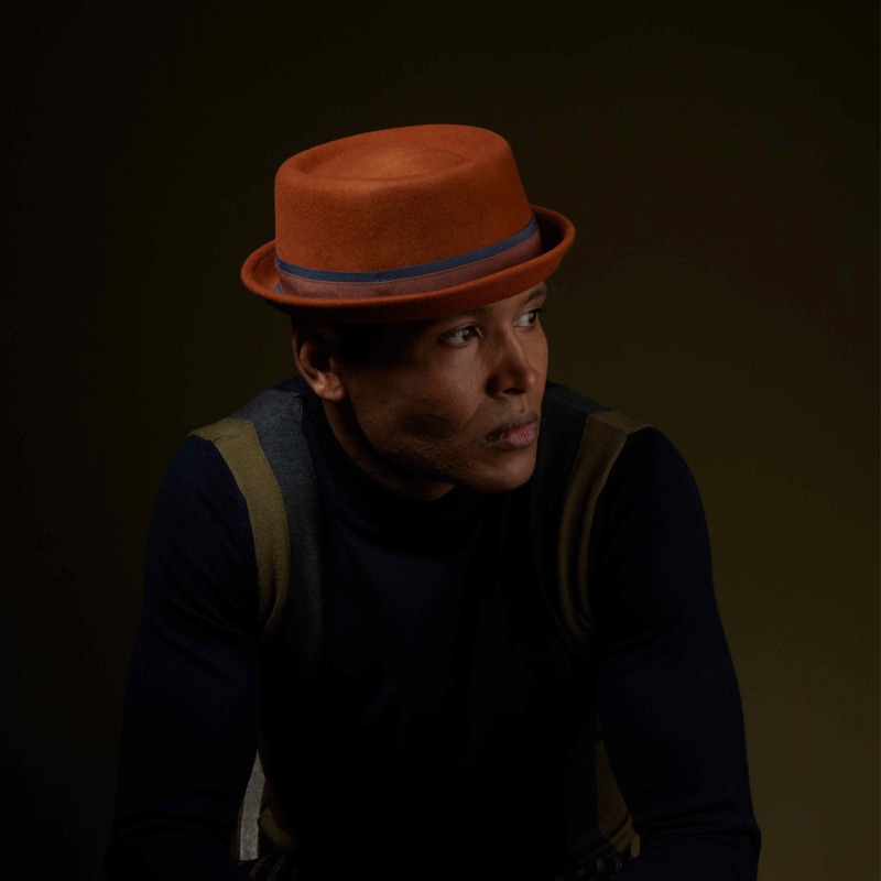 Leo Rust Orange Felt Skimpy Brim Short Brim Rude Boy Mod Style Porkpie ...