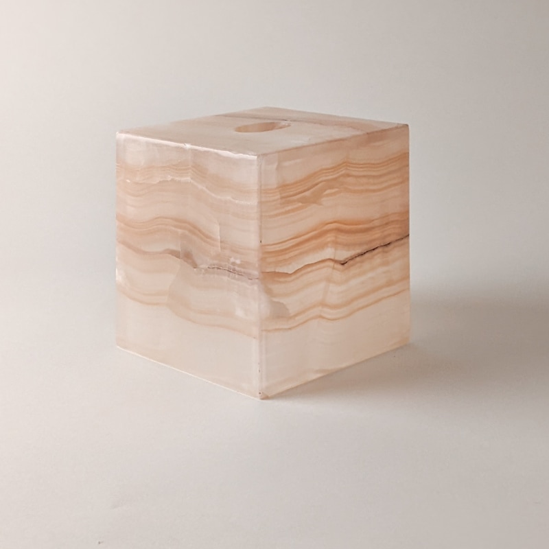 Less Is More Tissue Box - Amber Onyx | And Jacob | Wolf & Badger