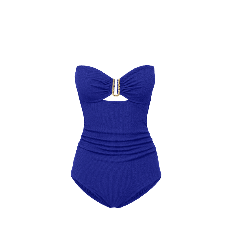 Lisa Embellished One Piece In Iris Texture | Change of Scenery | Wolf ...