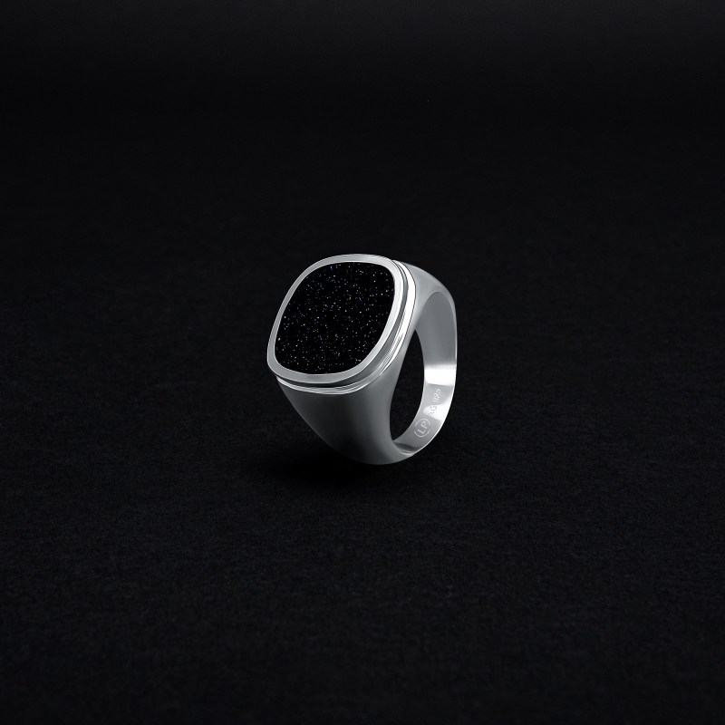 Mafia Bling Ring - Sterling Silver | LOUPN | Wolf & Badger