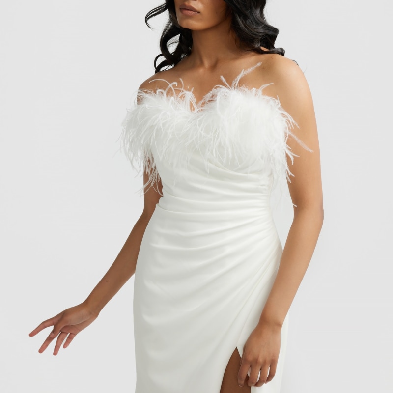 Milano Gown White | Derma Department | Wolf & Badger