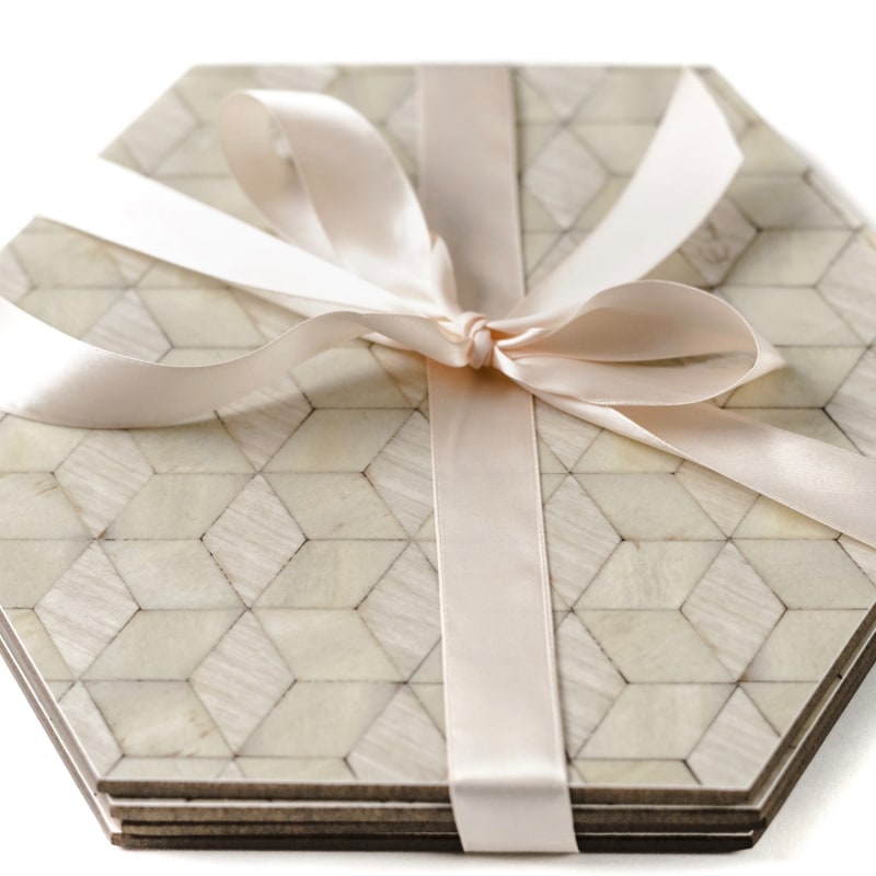 Placemats Set Of Six In Scandi Style Hexagonal Design. U K Size Please ...