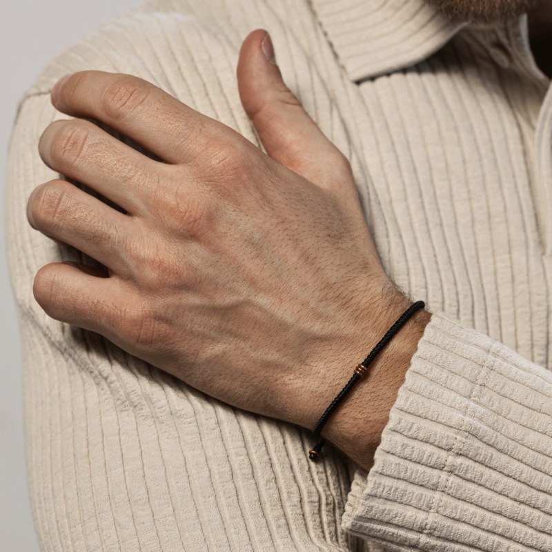 Pure Copper Rounded Mens Wine Red Bracelet - Red | Harbour UK Bracelets ...