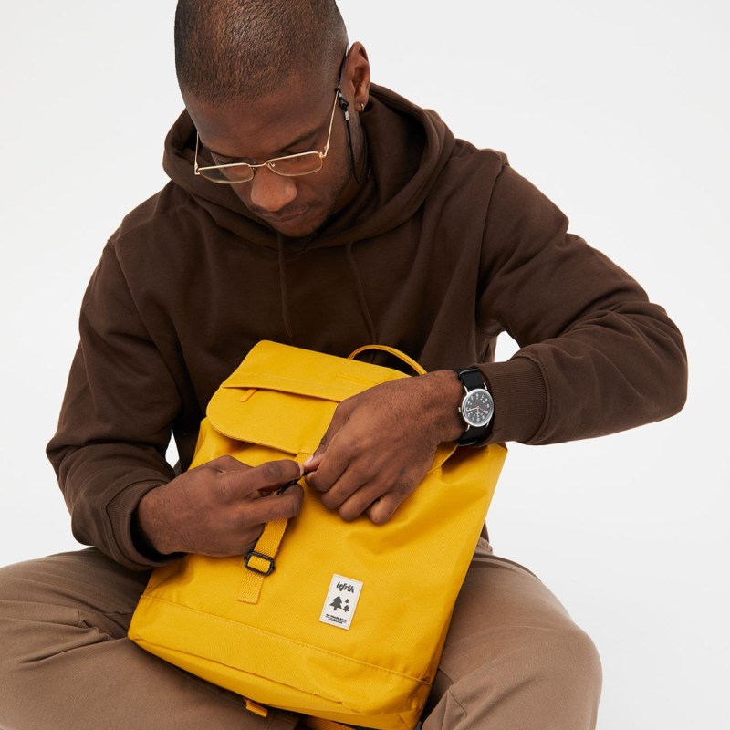 Scout Backpack New Mustard | Lefrik | Wolf & Badger