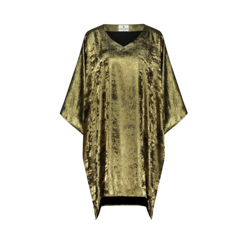 Bling Short Kaftan Dress | DHARA SHETH DUBAI | Wolf & Badger