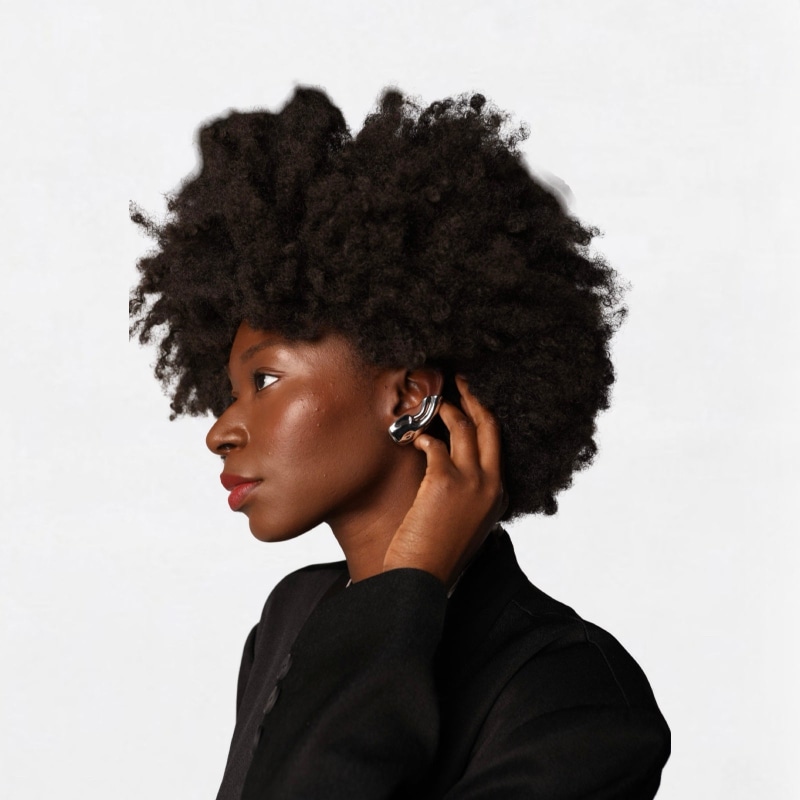 Silver Ear Cuff Earring One Piece | London Atelier Byproduct | Wolf ...