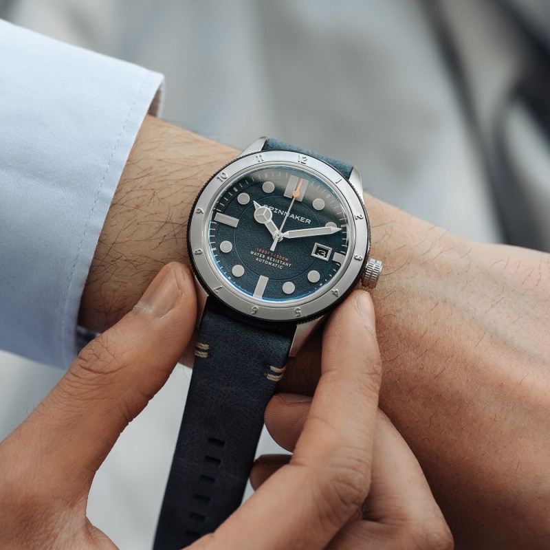 Spinnaker Cahill 2021 Men's Japanese Automatic Cobalt Watch | Spinnaker ...