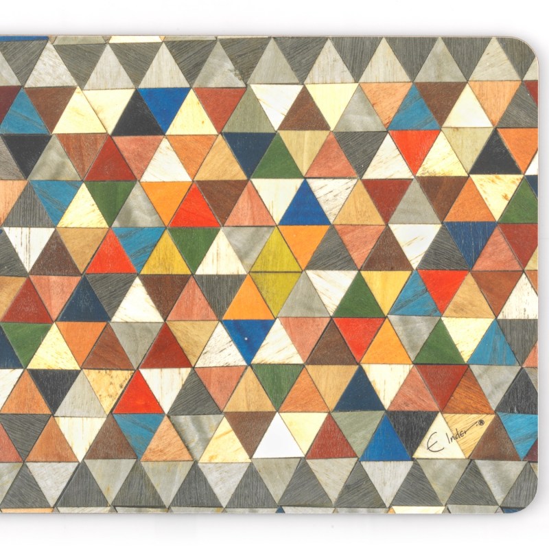 Three Chopping Boards Set. Boho Chic Mosaic Design From The Harlequin ...