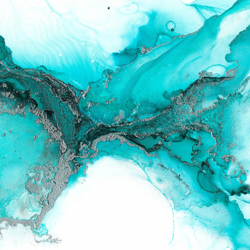 Tidal - A4 Fine Art Print | Art by Affie | Wolf & Badger