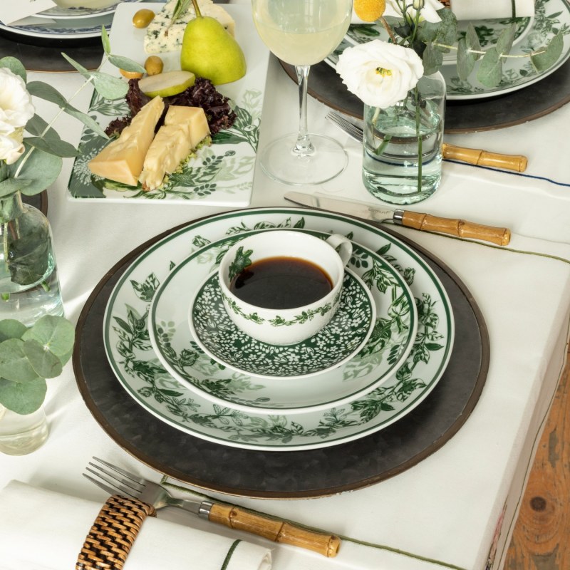 Victorian Garden Collection Dinnerware Set | Fern&Co. | Wolf & Badger