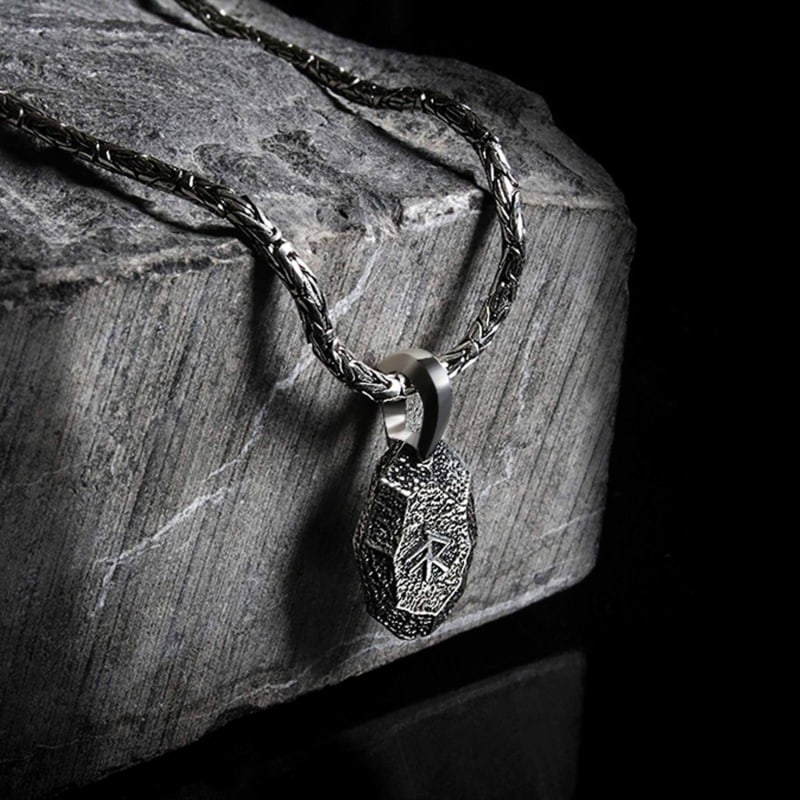 Viking Bind Runes Necklace | AWNL | Wolf & Badger