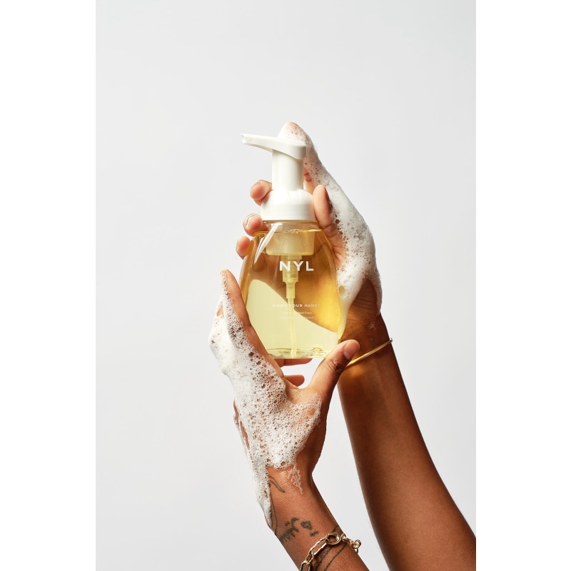 Wash Your Hands Hydrating Hand Foam | NYL Skincare | Wolf & Badger
