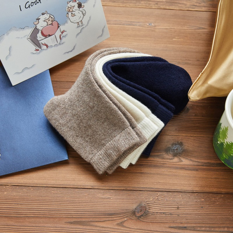Wool Quarter-Length Socks Set Of Seven - Meditating Lamb Collection ...