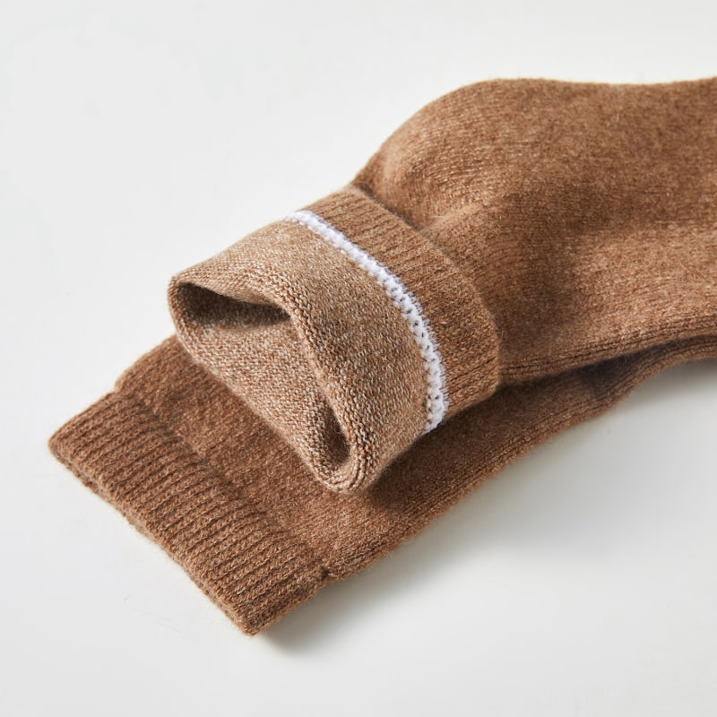 Wool Quarter-Length Socks Set Of Two - Meditating Lamb Collection In ...