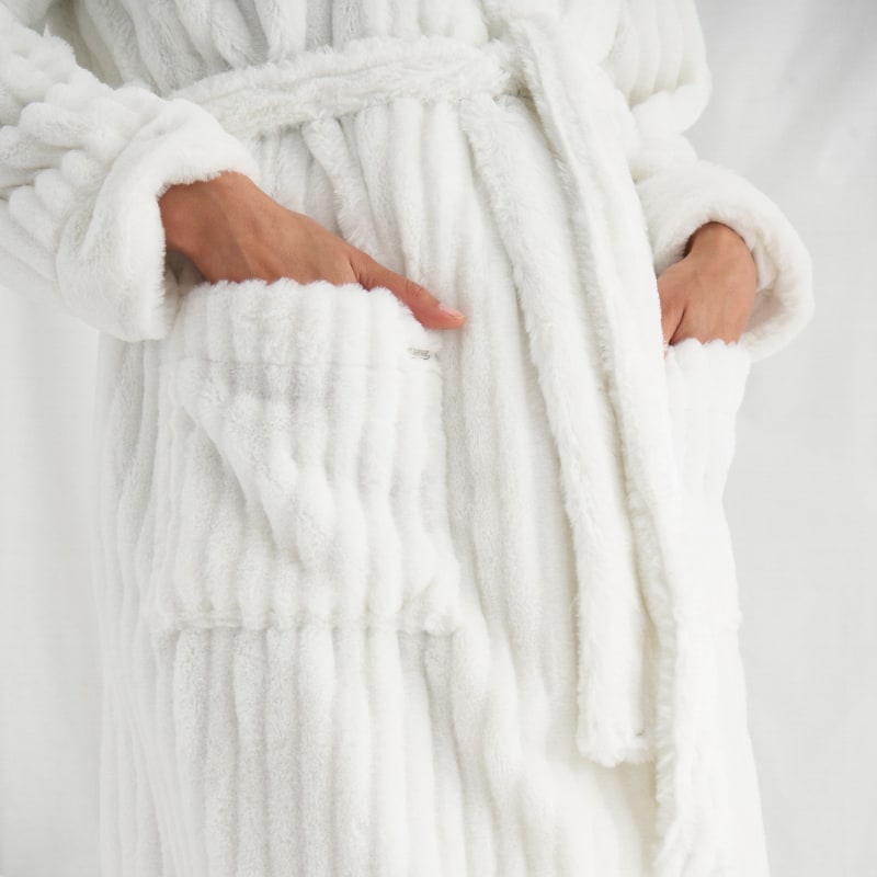 Cloud Robe In Cream | Pretty You | Wolf & Badger