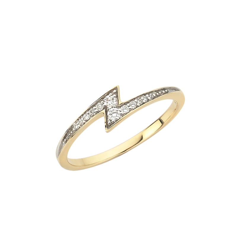 Zap Diamond Ring | Zoe and Morgan | Wolf & Badger