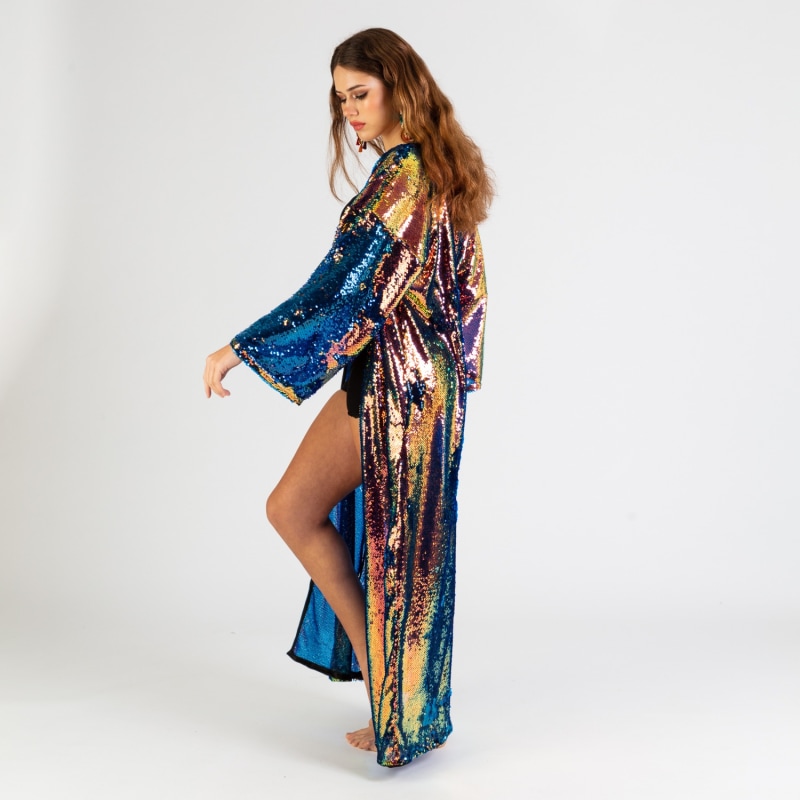 Arabella - Colors Of The Rainbow Sequin Robe | Harlow Loves Daisy ...