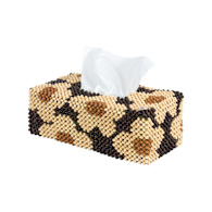 Orejas Low Dispenser -Travertine Marble | And Jacob | Wolf & Badger