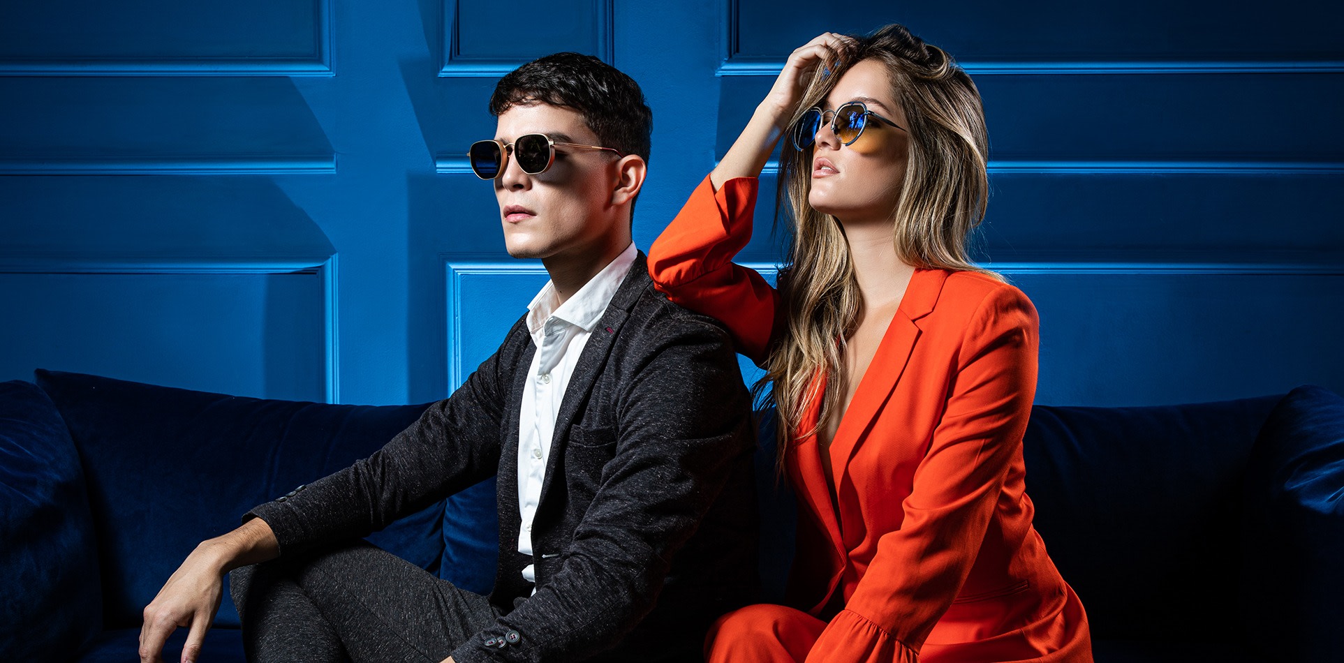 The Fer Black Matte And Black Temple | Vysen Eyewear | Wolf & Badger