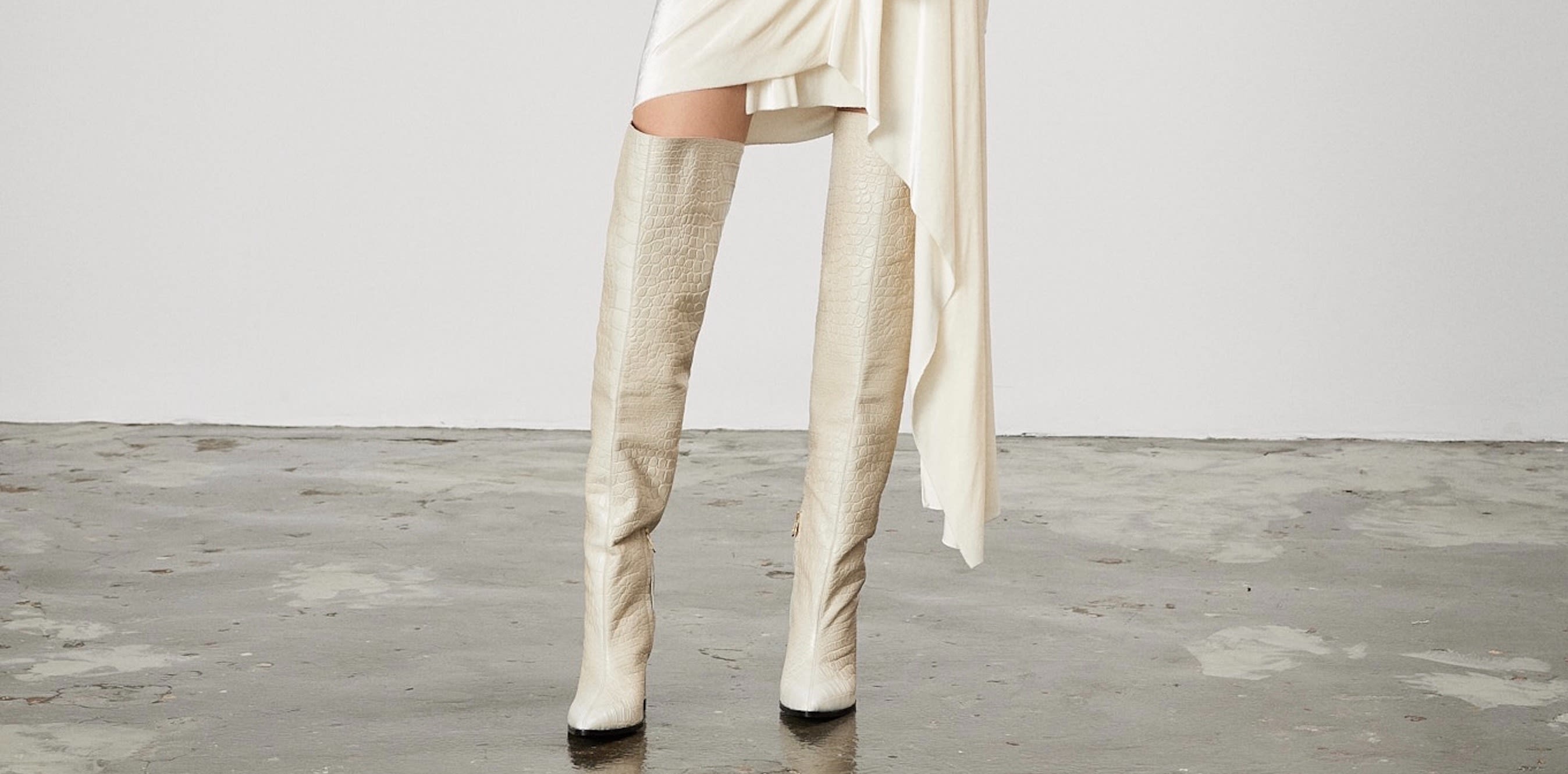 Aurora Black Glitter & Silver Heels | Rosamund Muir London | Wolf & Badger