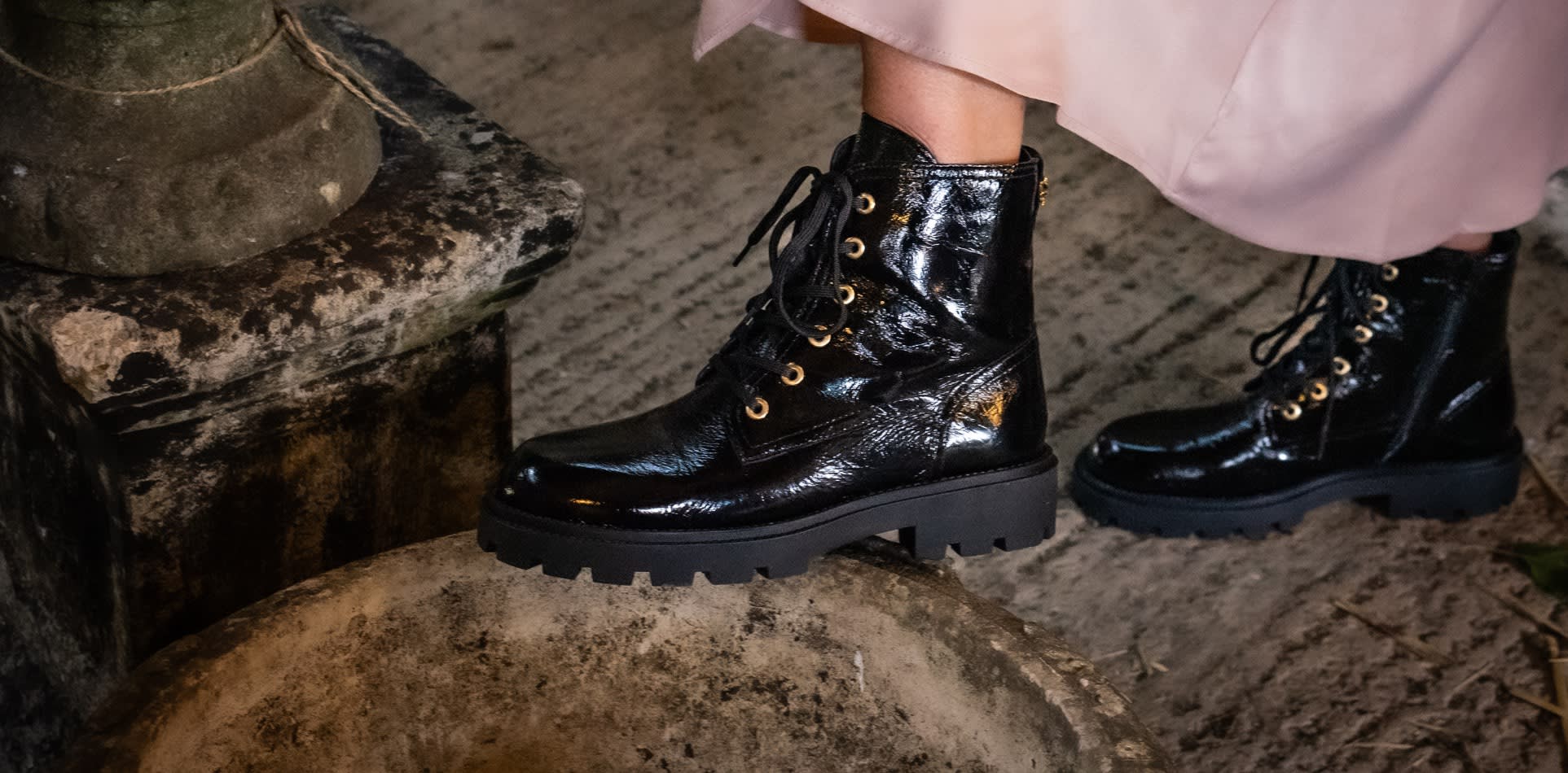 Napoli Black Over The Knee Boot | Keith Scarrott Shoes | Wolf & Badger