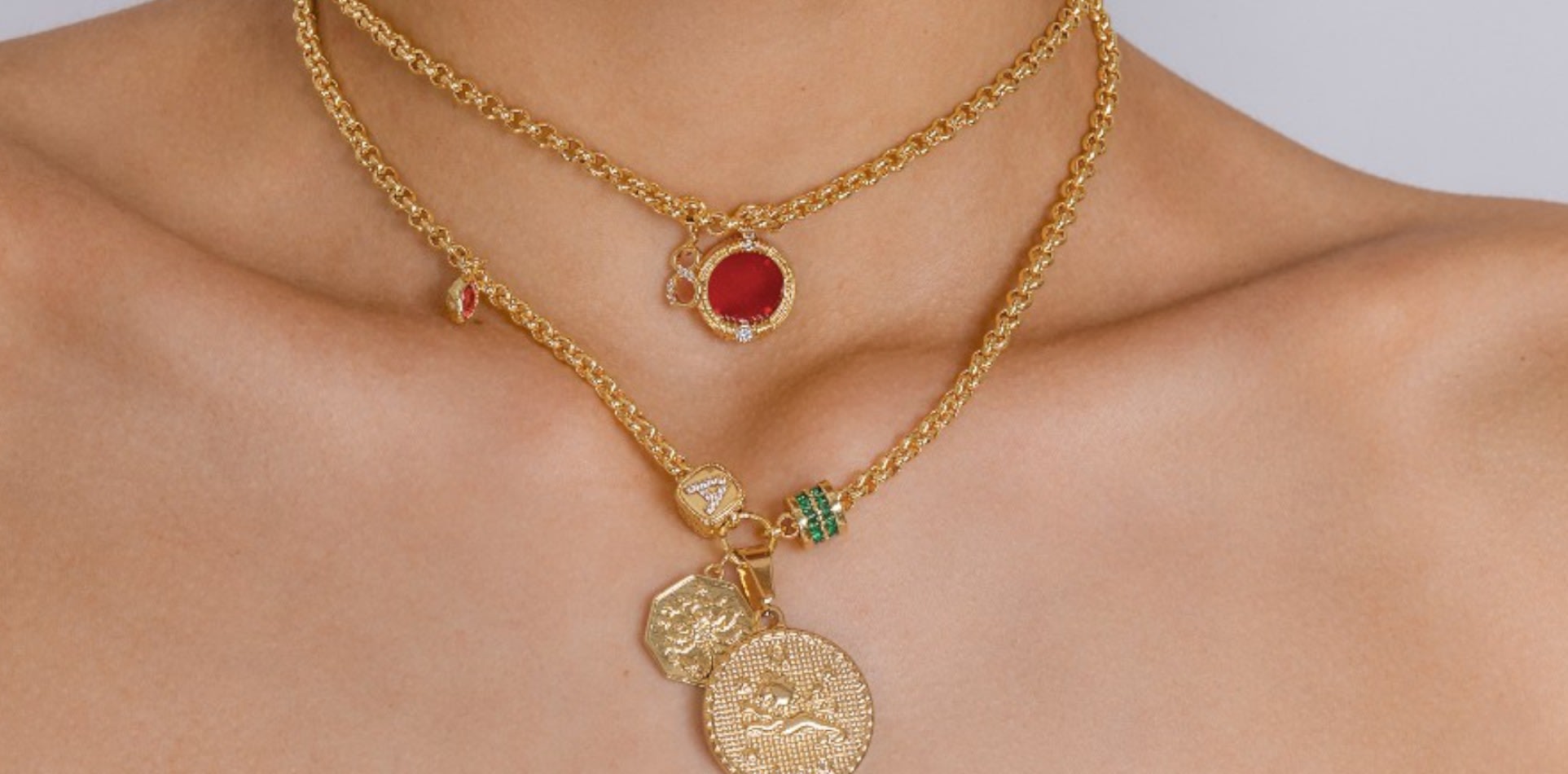 La Mer Charm Necklace | Alexie of Athens | Wolf & Badger