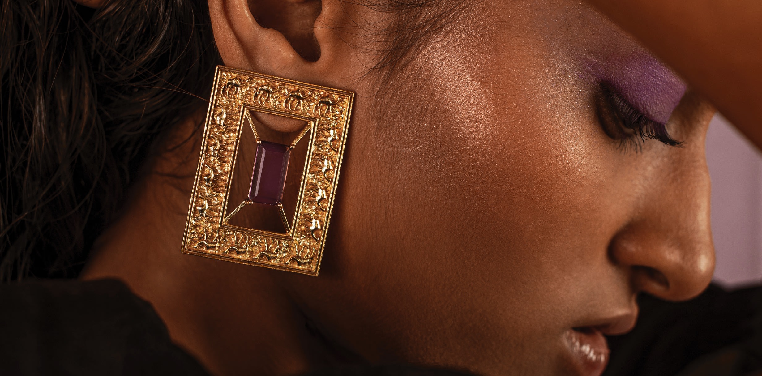 Gold Reva Choker With Baroque Pearls | Dhwani Bansal | Wolf & Badger